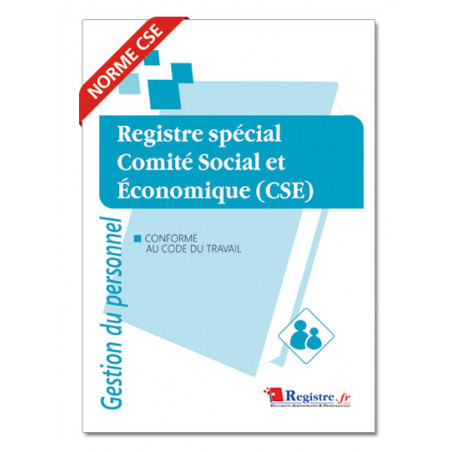 REGISTRE SPECIAL COMITE SOCIAL ET ECONOMIQUE (M010)